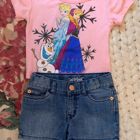 Disney | Shirts & Tops | Frozen Tee | Poshmark